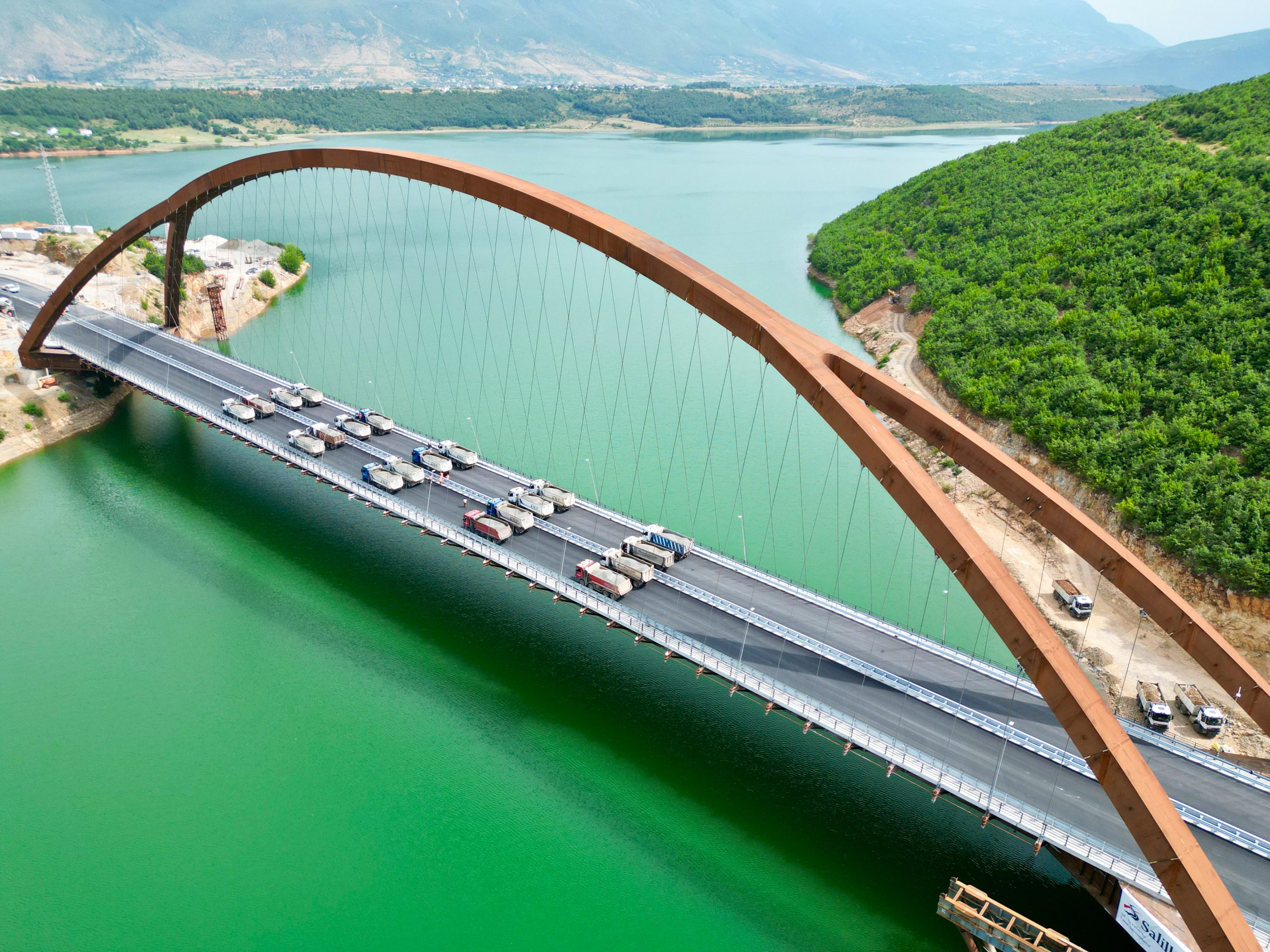 IL MONTAGGIO DEL NUOVO PONTE DRINI A KUKËS (Albania) (Costruzioni ...